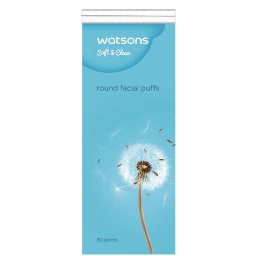 Jual Kapas Wajah/Kapas Round watsons Facial Puffs 80Pcs - Kota ...