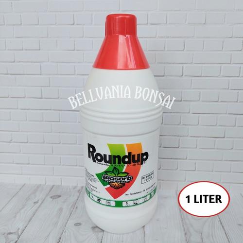 Jual Round Up 1 Liter 486 SL Herbisida Pembasmi Rumput Liar Dan Gulma ...