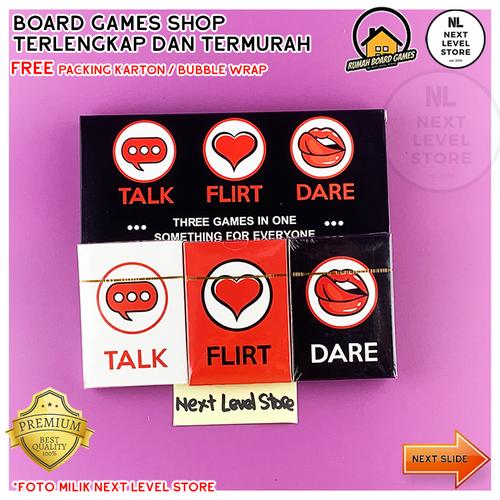 Promo Talk Flirt Dare Couples Games Relationship Card Game Couple ...