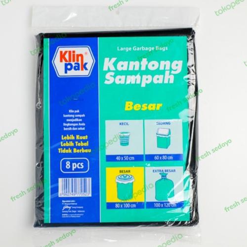 Jual klin pak kantong sampah besar hitam - plastik sampah - Jakarta ...