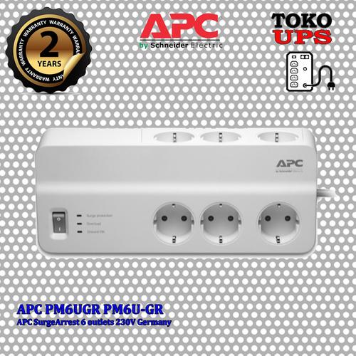 Promo APC Surge Protector APC PM6-GR APC SurgeArrest 6 outlets 230V ...