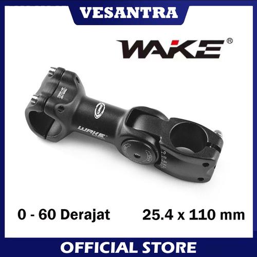 Jual Wake Stem Standar 25.4 x 110mm 0 - 60 Derajat Adjustable Fixie ...