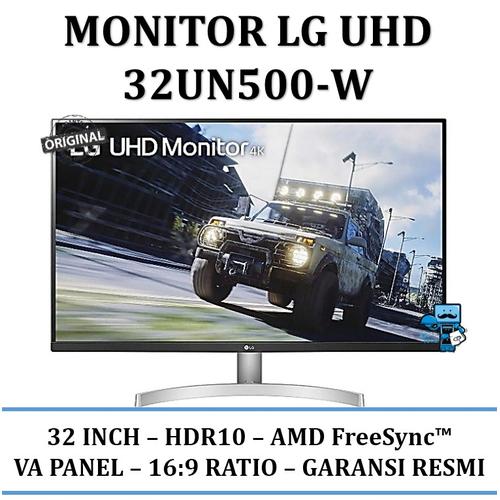 Jual Monitor LG 32UN500-W UHD 4K 32" HDR Monitor - Jakarta Pusat - Das ...