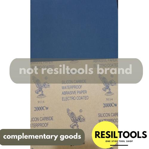 Promo Amplas Lembaran Grade 2000 Grit Halus Penghalus Abrasive Paper ...