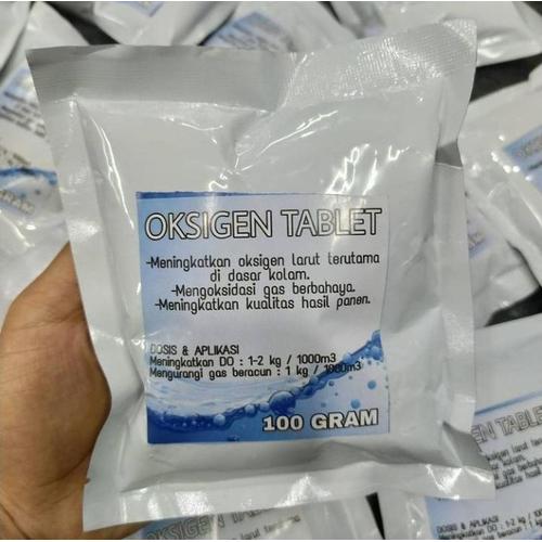 Jual OKSIGEN TABLET 100 GRAM - Kota Pontianak - X-AQUAWORLD | Tokopedia