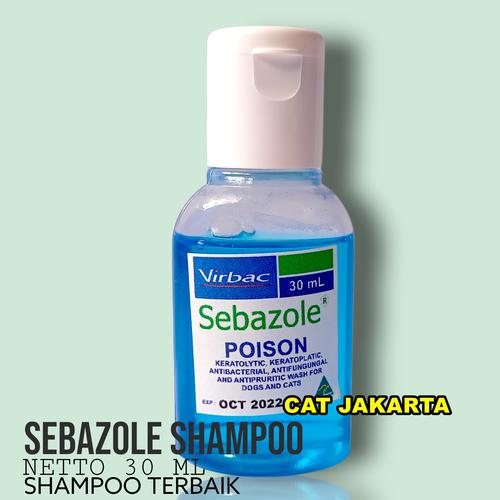Jual Virbac Sebazole Asli Repack Jamur Shampoo Kucing Scabies - 30 ML ...