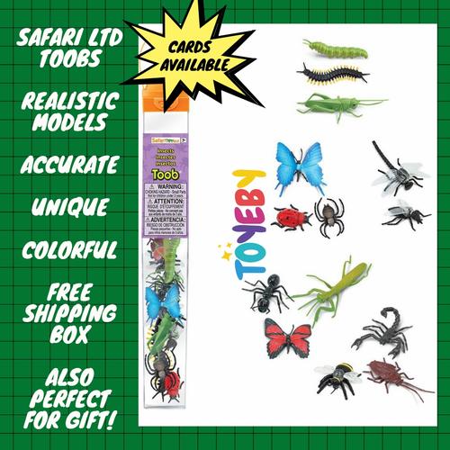 Jual Mainan Edukasi Anak Figur Hewan Safari Ltd Toob Insects Serangga ...