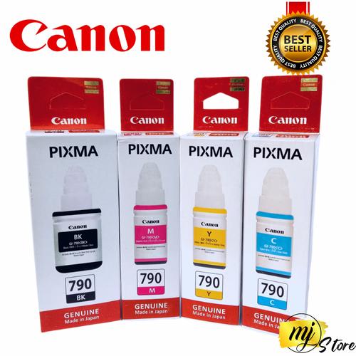 Jual Tinta Canon PIXMA GL 790 Original G1010 G1000 G2000 Biru - Jakarta ...