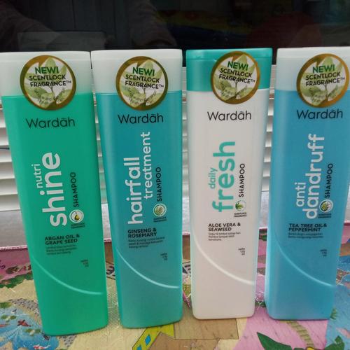 Jual wardah shampoo anti dandruff/Daily Fresh/Hairfall Treatment/Nutri ...