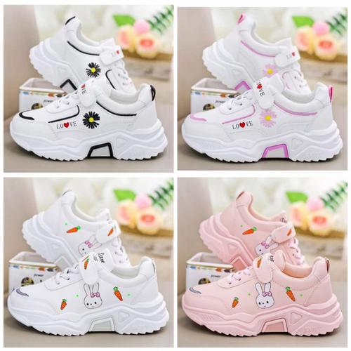 Jual SEPATU SNEAKER ANAK PEREMPUAN CEWEK UMUR USIA 1 2 3 4 5 6 7 8 9 ...