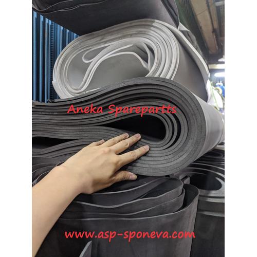 Jual spon eva ati 6mm spon eva ati meteran hitam putih spon karet 6mm ...