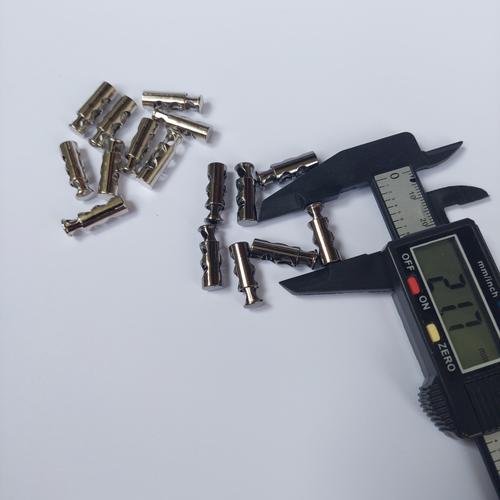 Jual Stopper Metal Tali Serut Cord Lock Besi Model Botol 2 Lubang ...