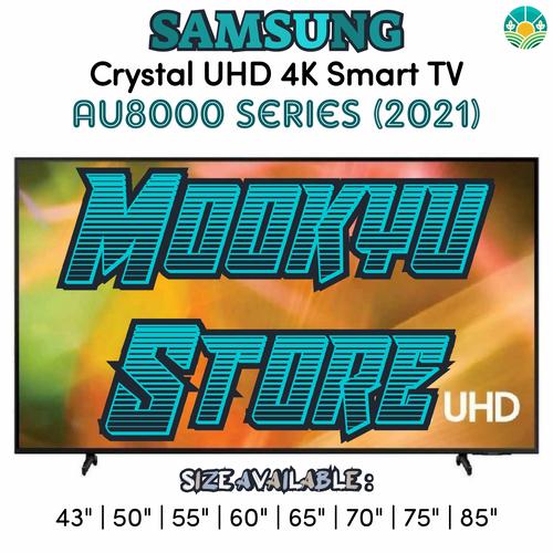 Jual SAMSUNG Smart TV 55 inch UA55AU8000 | 55AU8000 | Crystal UHD 4K (2021) - Kota Surabaya ...