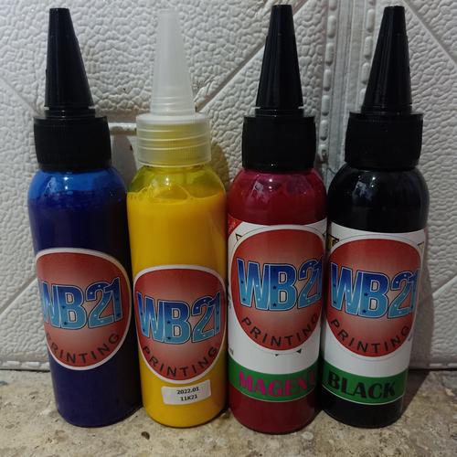 Jual tinta dtf cmyk 100ml - Kuning - Jakarta Utara - WB21 Printing ...