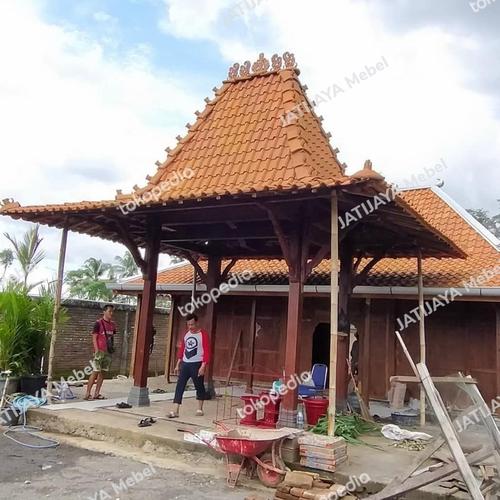 Jual RUMAH JOGLO MINIMALIS KAYU JATI - Kab. Jepara - JATIJAYA Mebel ...