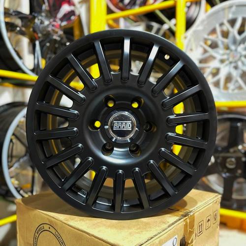 Jual velg braid wheels r17 6x139 winrace fortuner pajero land cruiser ...