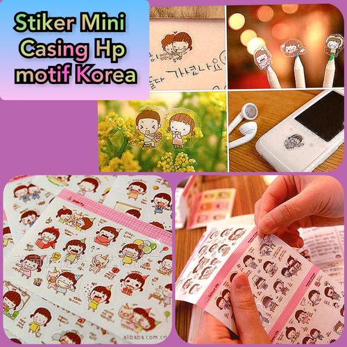 Jual Stiker Sticker Mini Lucu Emotikon Korea Tempelan HP Toples Gelas ...