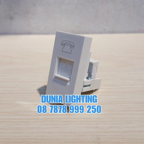 Jual OUTLET TELEPON FLOOR SOCKET / MODUL TELPON STOP KONTAK LANTAI ...