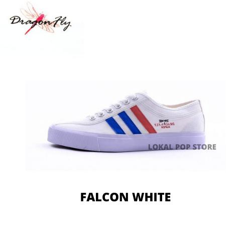 Jual Sepatu Capung Dragonfly Falcon White- Vulcanized Shoes - 38 - Kab ...