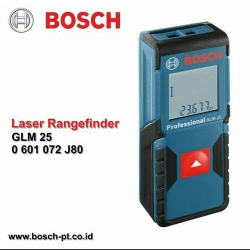 Jual Meteran Laser Digital 25 Meter BOSCH GLM25 - Jakarta Barat ...