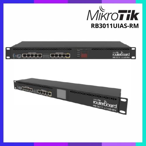 Jual Mikrotik RB3011UIAS-RM RouterBOARD 10xGigabit Ethernet, USB 3.0 ...