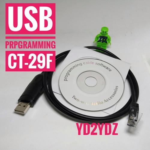 Jual USB Programming Yaesu CT29F Kabel Program CT-29F 1900 2800 FT2900 ct29 - Kab. Bantul ...