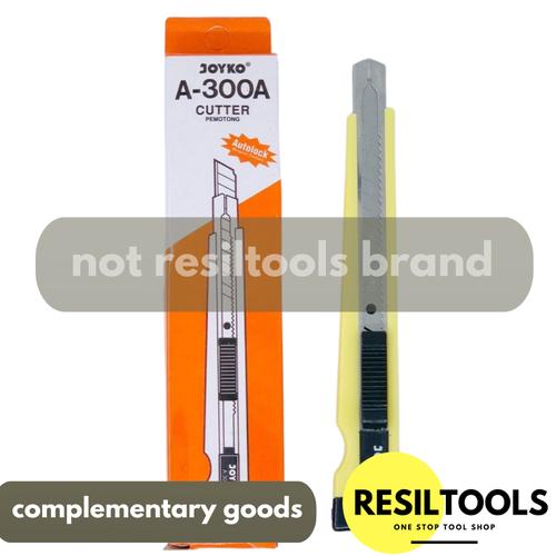 Promo Pisau Cutter Joyco A 300A Alat Pemotong Kertas Plastik Potong ...