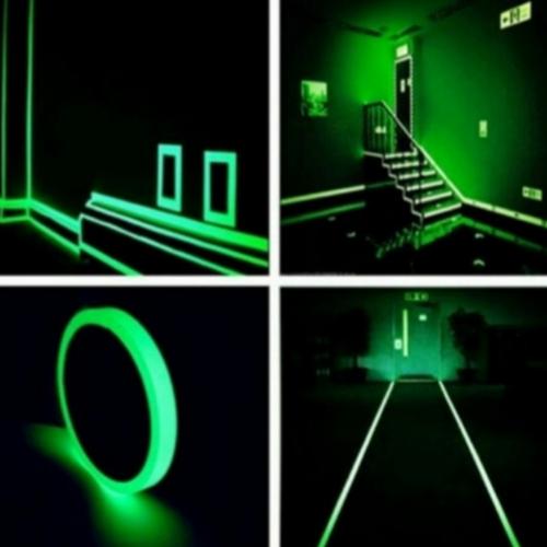 Jual Glow in the Dark Scotlight - Sticker Hijau size 15mmx1.M Stiker ...