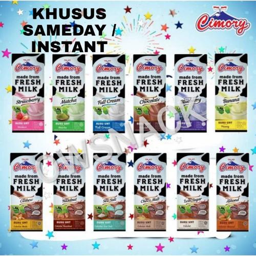 Jual 1 DUS SUSU CIMORY UHT FRESH MILK SERIES 250ML SAMEDAY INSTANT ...
