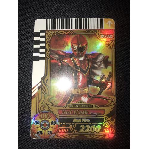 Jual Kartu Power Rangers Card Battle Ultra Rare Red Mystic Ranger ...