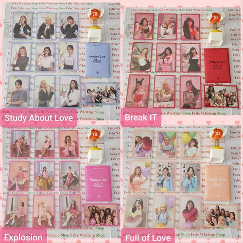 Jual Twice FORMULA OF LOVE Photocard Benefit Official - MINA, FULL OF LOVE - Jakarta Utara ...