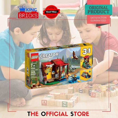 Jual LEGO 31098 Outback Cabin CREATOR Mainan Rumah Kapal Anak Original ...