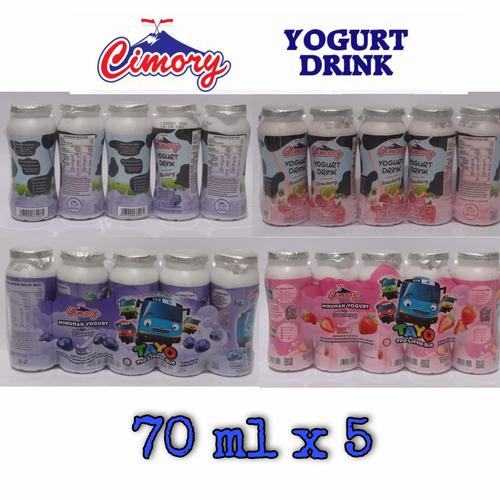 Jual CIMORY YOGURT DRINK 70 ML X 5 BOTOL - Blueberry - Jakarta Timur ...