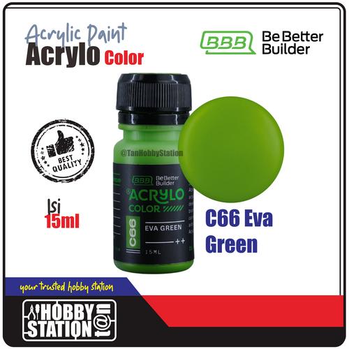 Jual Acrylo Color EVA GREEN - Gundam ModelKit Acrylic Repaint AirBrush ...