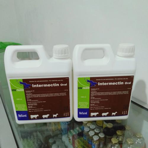Jual Intermectin oral obat scabies kutu cacing sapi kambing babi 1 ...