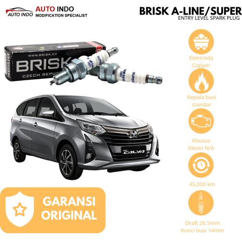 Jual Busi Mobil Racing Calya Sigra 1.2 Busi Brisk Super MR14LC Ori ...