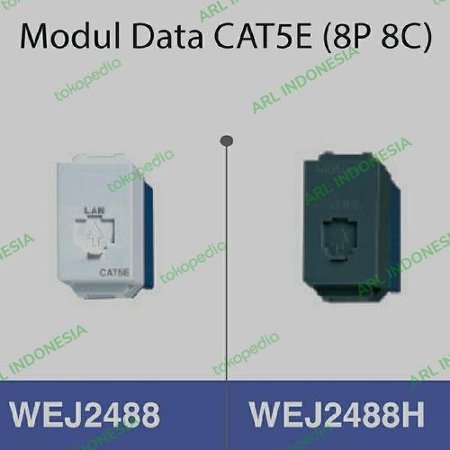 Jual panasonic modul data cat5 WEJ2488 WEJ2488H - WEJ 2488 - Jakarta ...