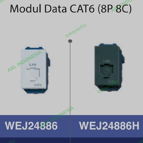 Jual panasonic modul lan cat6 wej24886 wej 24886H - WEJ24886 - Jakarta ...