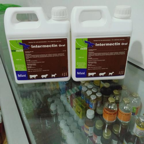 Jual Intermectin oral 1 liter obat scabies gudig cacing sapi kambing ...