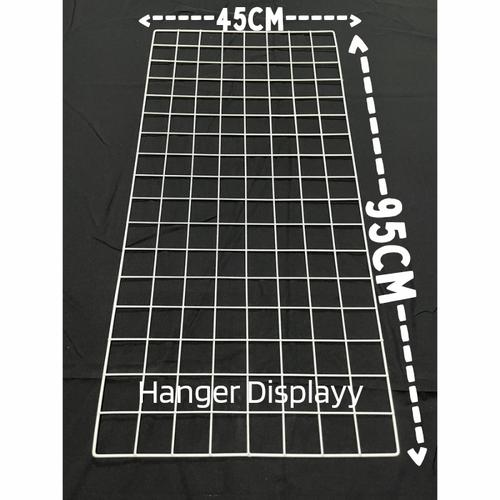 Jual Jaring Ram Dinding Ukuran 45x95cm Gantungan Hook Ram Display Wall ...