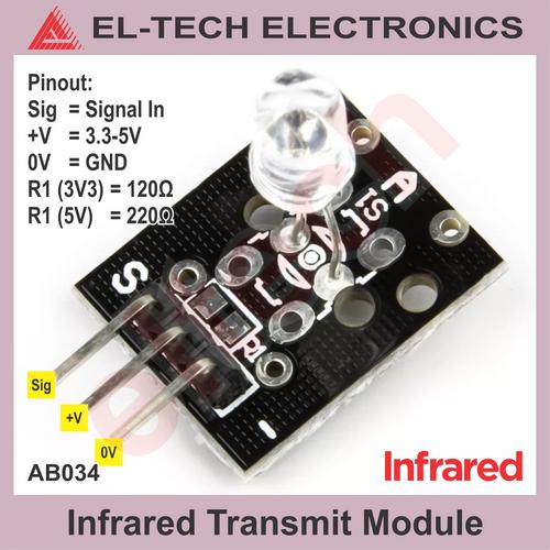 Jual IR Infrared Transmit Receiver Module Pemancar Penerima IRM LED ...
