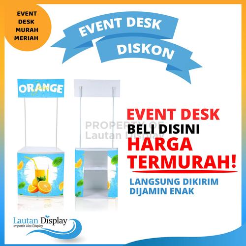Jual Event Desk Portabble Stand Meja Promosi Booth Portabble Meja ...
