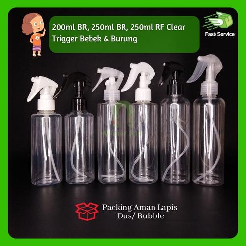 Promo BOTOL 150ML RF CLEAR TRIGGER BURUNG PET TEBAL SANITIZER ...