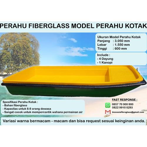 Jual Perahu Fiberglass / Perahu Fiber / Perahu Kotak - Kab. Tangerang ...