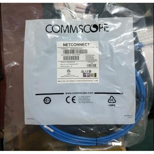 Jual Commscope AMP Patch Cord UTP Cat.6 10 feet / 3 meter - Blue - Kota ...