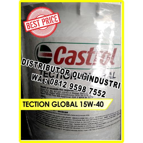 Jual CASTROL TECTION GLOBAL 15W-40 ( DIESEL ENGINE OIL ) - Kota ...