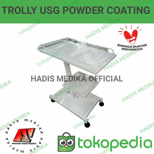 Jual troli usg + trolley usg + troli rumah sakit+troli klinik + troli ...