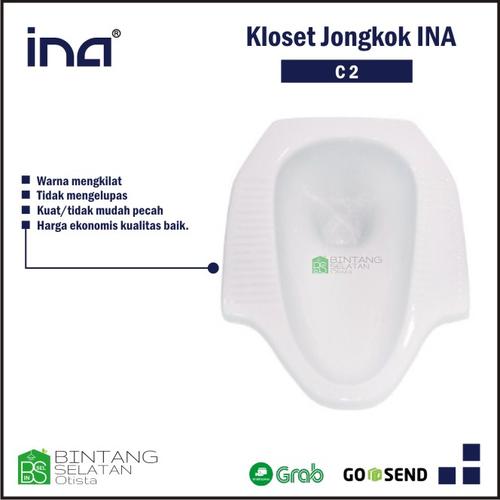 Jual CLOSET KLOSET JONGKOK INA PUTIH C-2 TOILET - Kota Bandung ...
