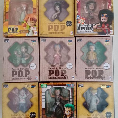 Jual POP Mild Luffy, Zorro, Sanji, Ussop, Vivi, Franky, Nami, Robin ...