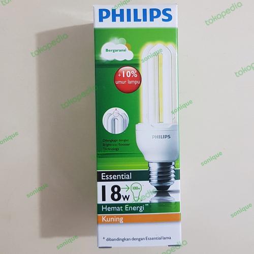 Jual Lampu philips essential 18w 18 w 18watt 18 watt kuning lampu sni - Jakarta Pusat - sonique ...